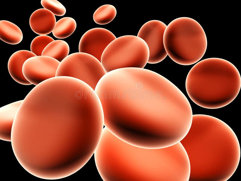 Eritrociti illustrazione di stock. Illustrazione di ingrandimento ...