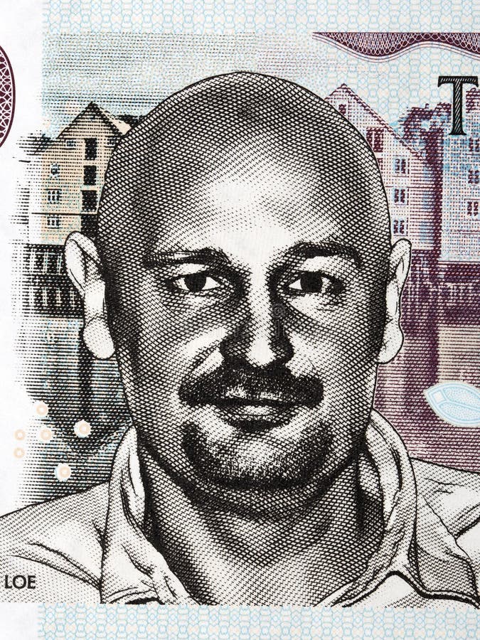 Erlend Loe a Portrait from Money Stock Photo - Image of banknote ...