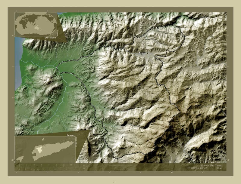 Ermera, East Timor. Wiki. Labelled Points of Cities Stock Photo - Image ... Ermera, East Timor. Wiki. Labelled Points of Cities Stock Photo - Image ...