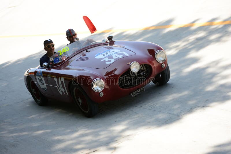 1952 Ermini 1100 Sport at the Mille Miglia Editorial Stock Image ...