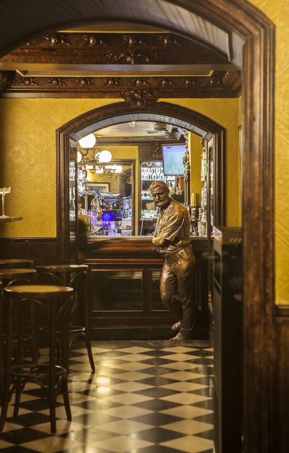 Ernest Hemingway Corner, Pamplona, Spain Editorial Photography - Image ...