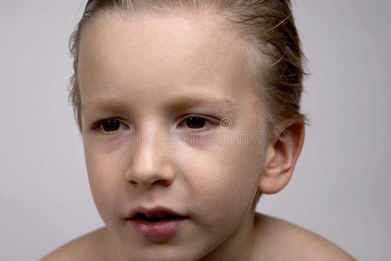 Ernster Blick stockfoto. Bild von mann, zupacken, augen - 381128