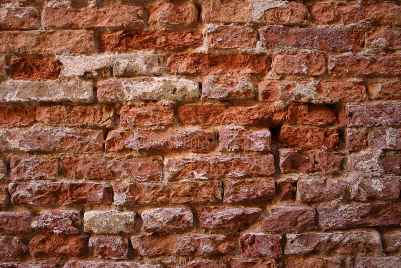 Eroded brick wall stock image. Image of ancient, eroded - 3264207