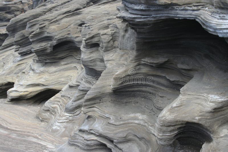 Eroded Cliff Wall stock photo. Image of curved, layers - 7683320