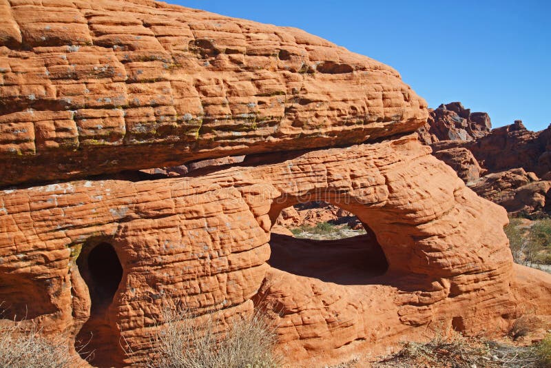 Eroded Rock Detail stock image. Image of america, heat - 52364085