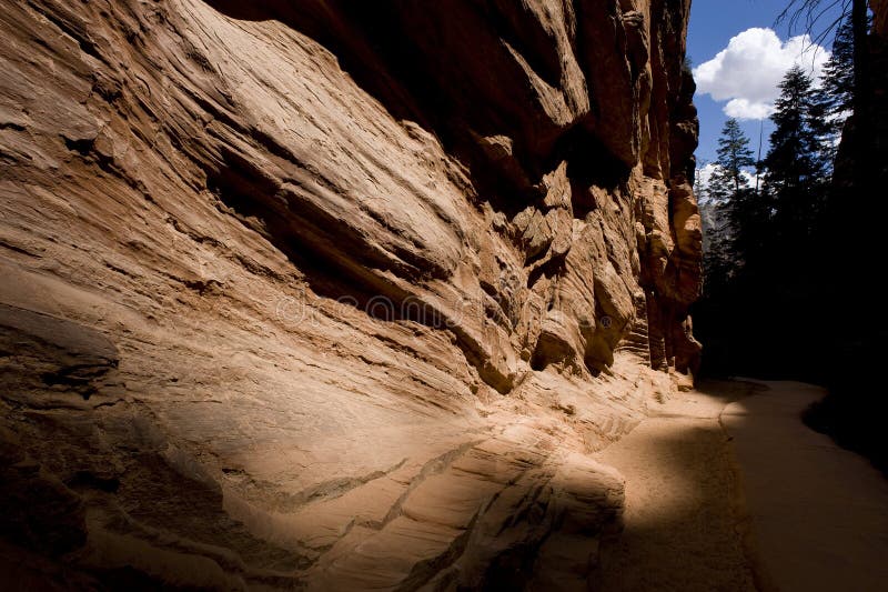 Eroded rock formation stock image. Image of geologic - 15332373