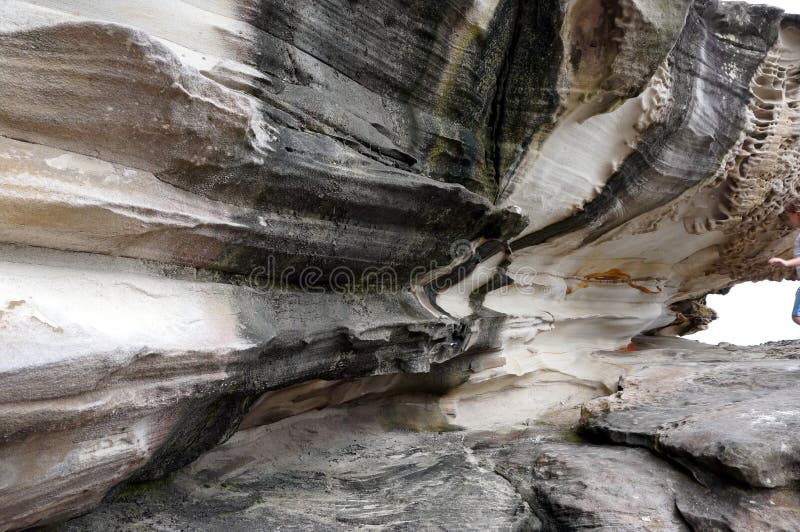 Eroded rock textures stock image. Image of sand, erosion - 85438781