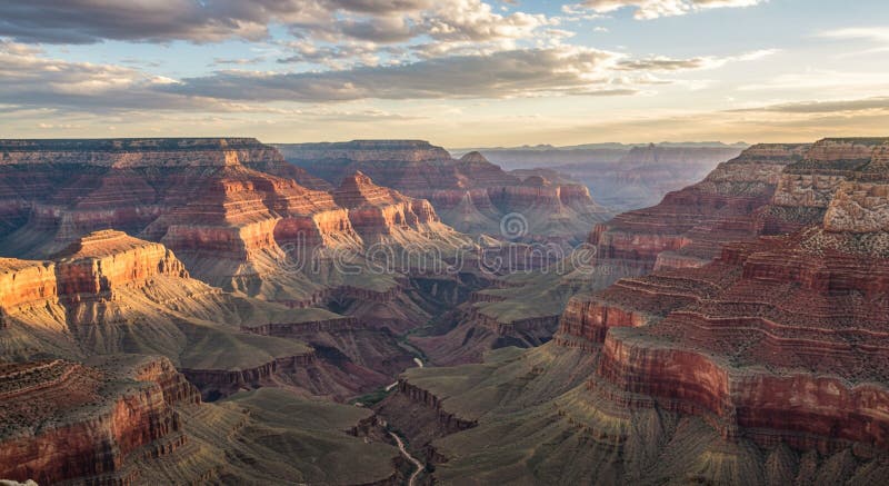Eroded Sandstone and Limestone Formations Create a Vast, Layered ...