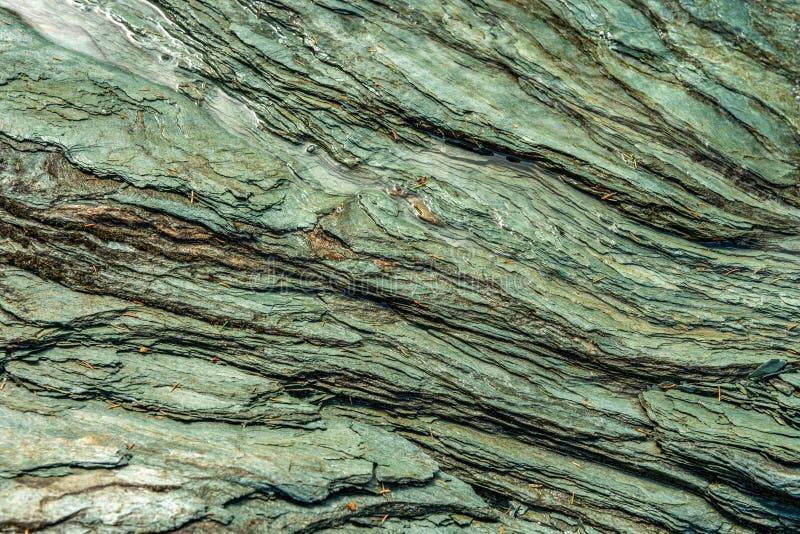 Eroded Shale Rock with Beautiful Pattern Stock Photo - Image of ...