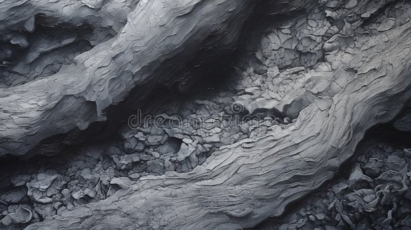 Eroded Surfaces: a Close-up Exploration of Organic Flowing Forms Stock ...