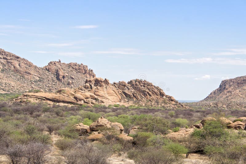 Erongo Mountains stock photo. Image of hill, erongo, namibian - 14143564
