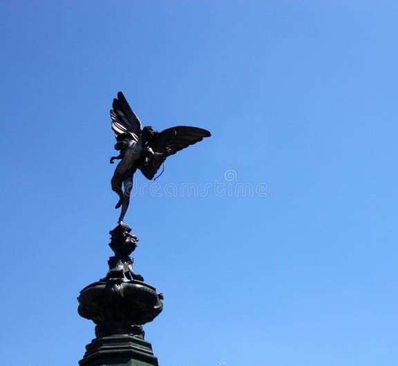 Eros stock photo. Image of shooting, london, myth, eros - 282266