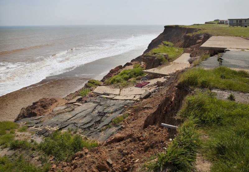 Erosion of cliffs stock image. Image of britain, rock - 25214539