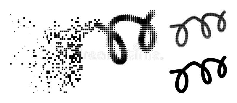 Erosion Dotted Spiral Microbe Icon with Halftone Version Stock Vector ... Erosion Dotted Spiral Microbe Icon with Halftone Version Stock Vector ...