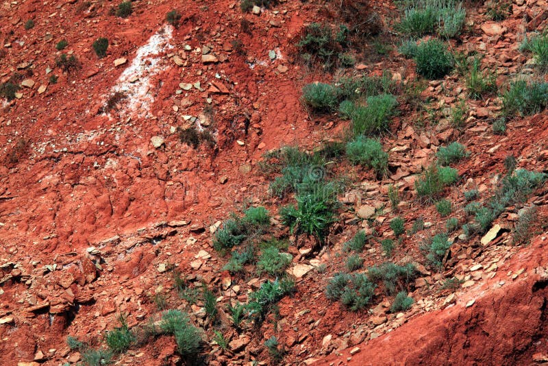 Erosion on the Old Clay Slope Stock Image - Image of rock, erosion ...