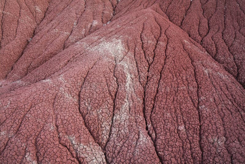 Erosion of Red Soils in a High Desert Landscape Stock Photo - Image of ...