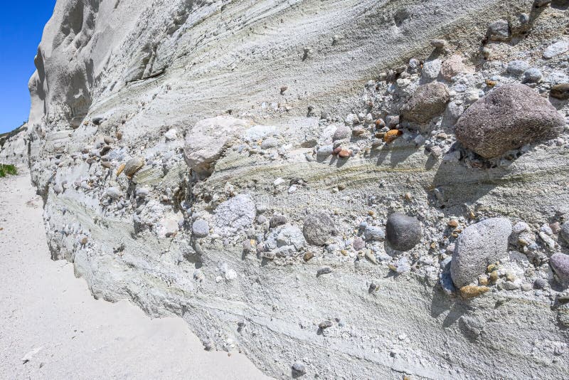 Erosion in Sandstone Rock Cliff, Patterns and Textures in Nature As a ...