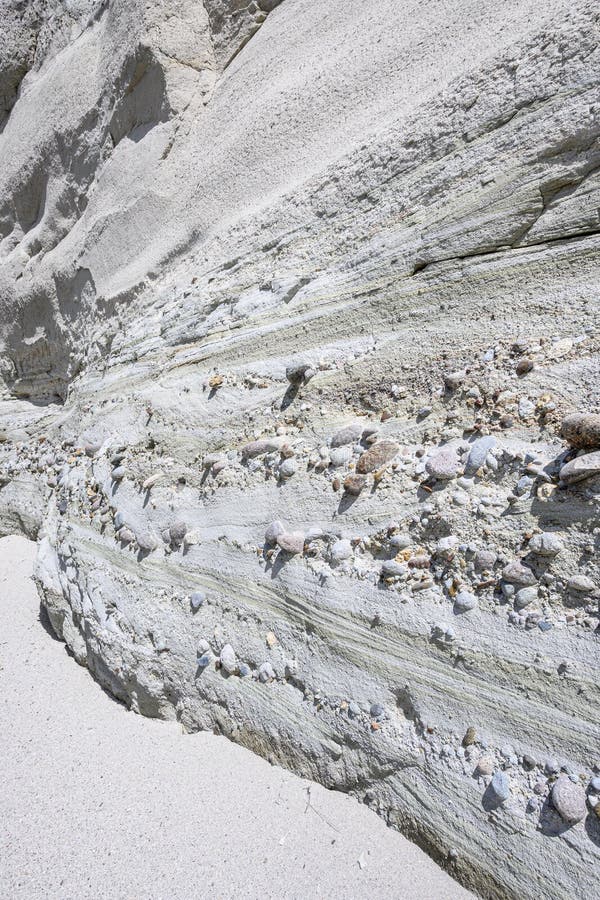 Erosion in Sandstone Rock Cliff, Patterns and Textures in Nature As a ...