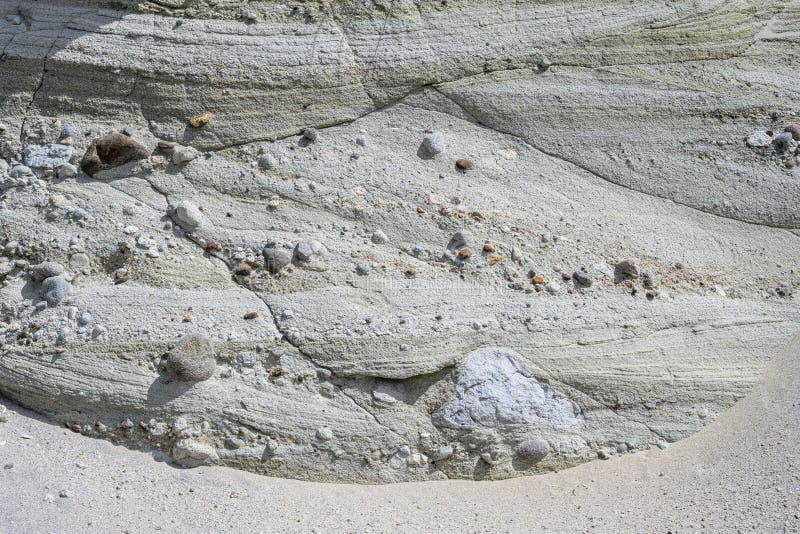 Erosion in Sandstone Rock Cliff, Patterns and Textures in Nature As a ...