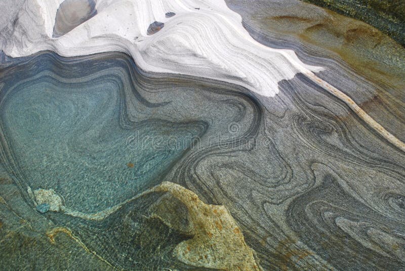 Erosion track in the rock stock image. Image of hard - 10927449