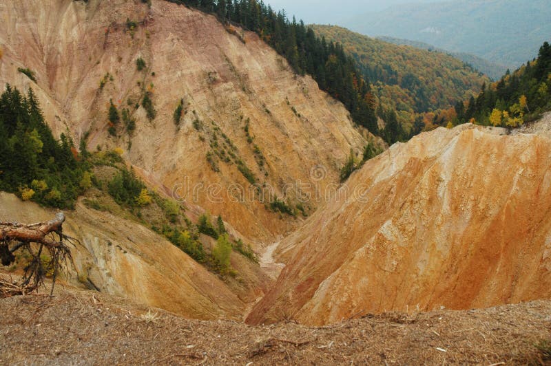 Erosional landscape stock photo. Image of landscape, geography - 17537092