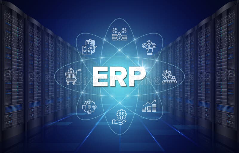 Enterprise Resource Planning (ERP) Cloud Server System Software Automation - Solution ...
