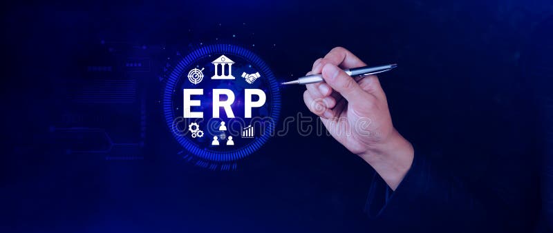 ERP Concept, Enterprise Resource Planning Concept, Analyzing ERP System ...