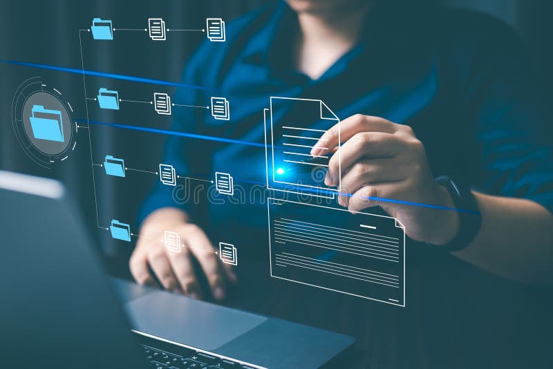 ERP, Electronic Document Management System Concept, Search and Business Manage Files Online ...