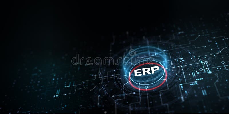 ERP Enterprise Resource Planning Concept: Streamlining Business ...