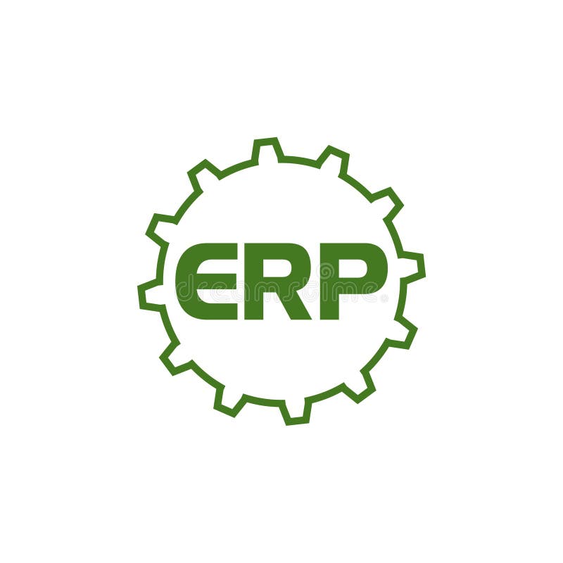 Erp Enterprise Resource Planning-pictogram Vector Illustratie ...