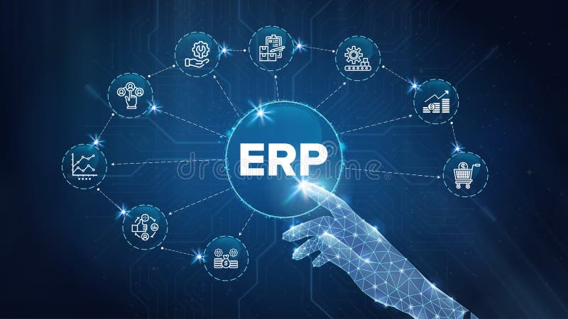 ERP - Enterprise Resource Planning Solution Software or Application ...