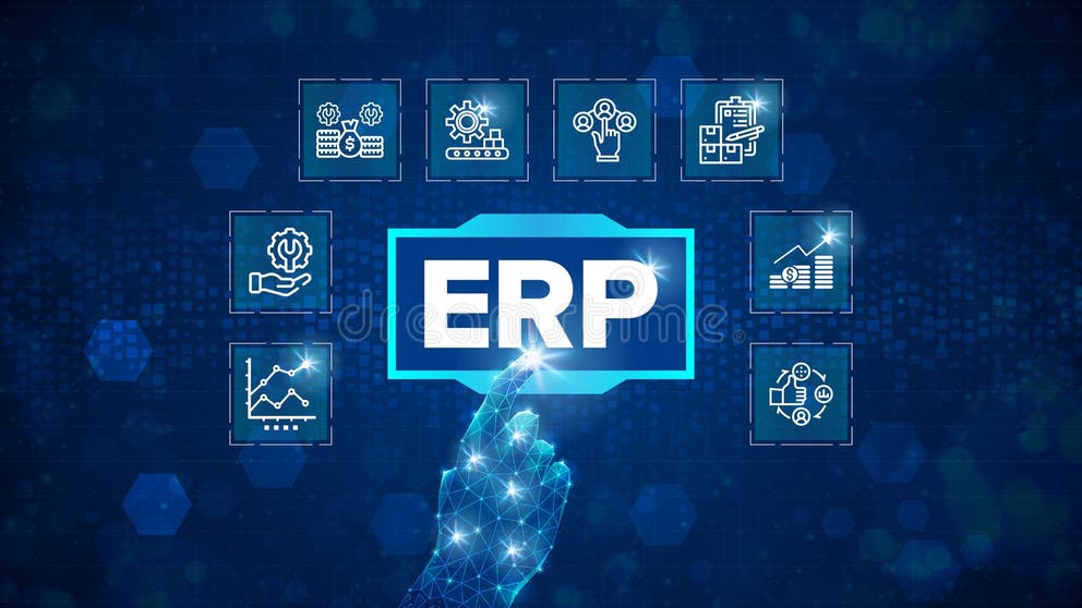 ERP - Enterprise Resource Planning Solution Software or Application ...