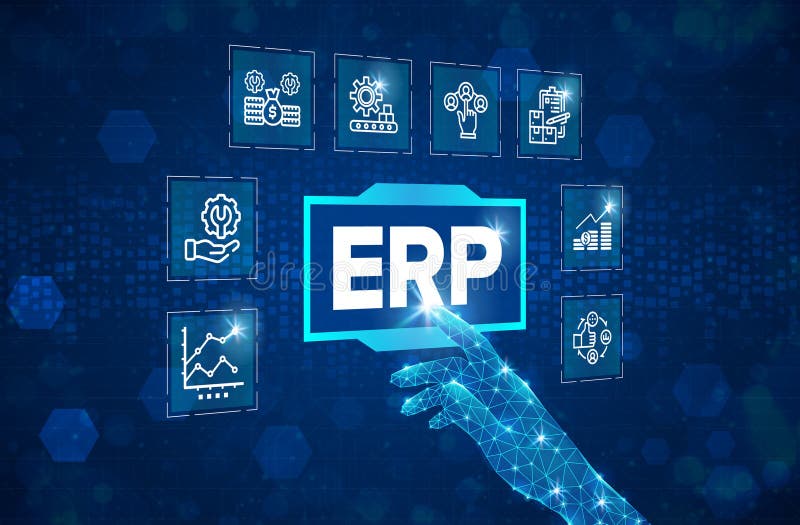 ERP - Enterprise Resource Planning Solution Software or Application ...