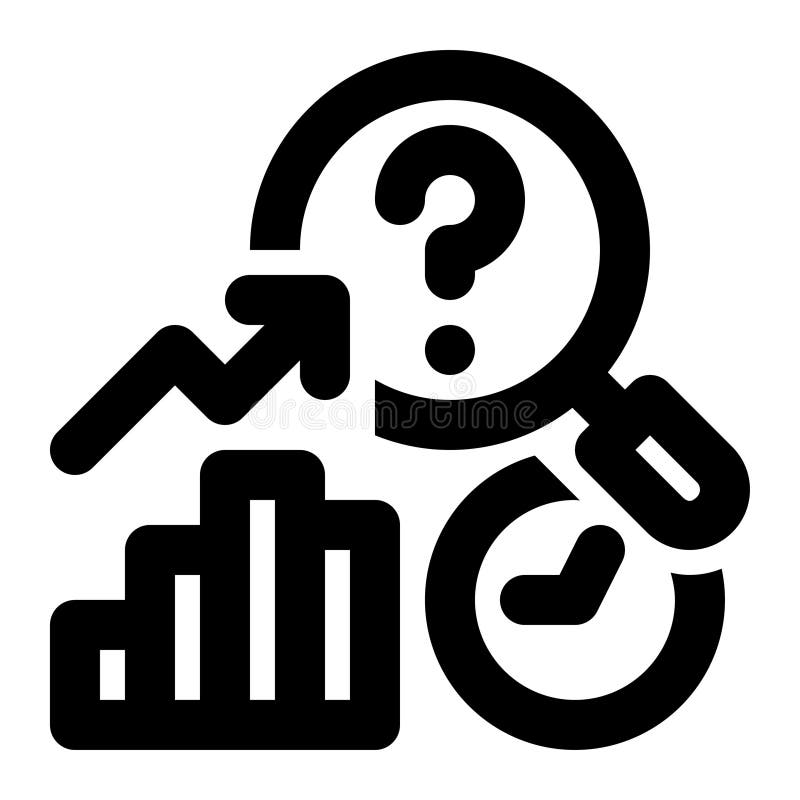 Business Forecasting, Business Prediction Outline Icon Stock Vector ...