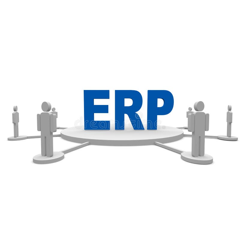 Enterprise Resource Planning ERP Module Construction Flow Icon Art ... Enterprise Resource Planning ERP Module Construction Flow Icon Art ...