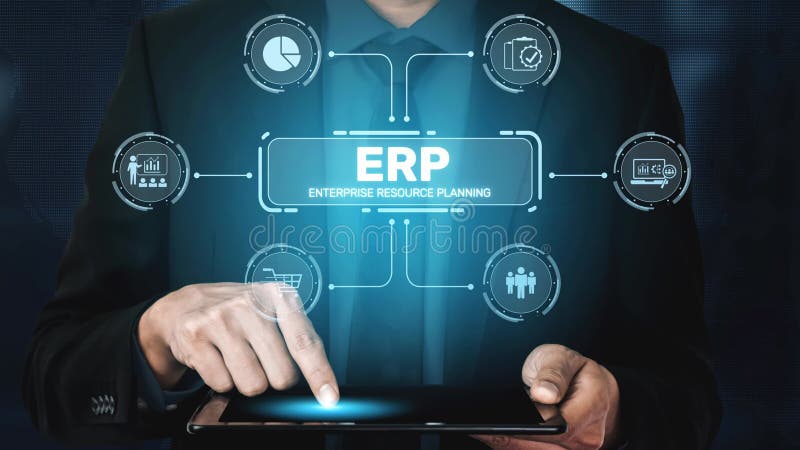ERP System Dashboard for Enterprise Resource Planning and Business ...