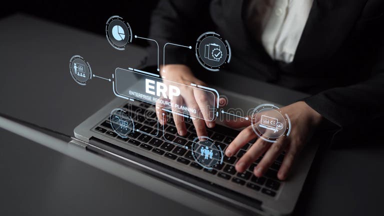 ERP System Dashboard for Enterprise Resource Planning and Business ...