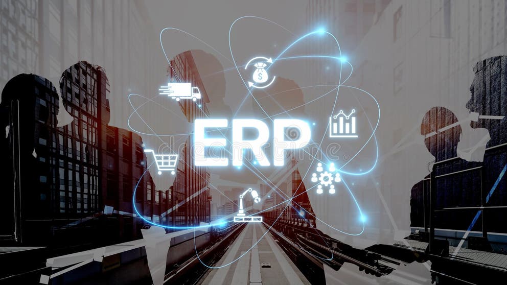 ERP System Dashboard for Enterprise Resource Planning and Business ...