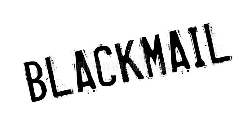 ERPRESSUNG Stempel stock abbildung. Illustration von zugelassen - 88414022