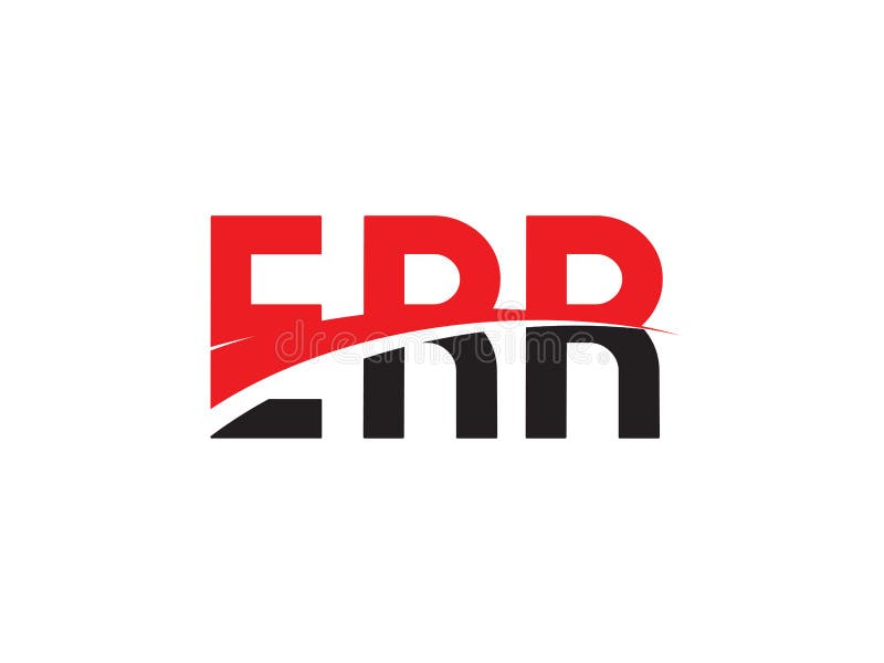 ERR Letter Initial Logo Design Vector Illustration Stock Vector ...