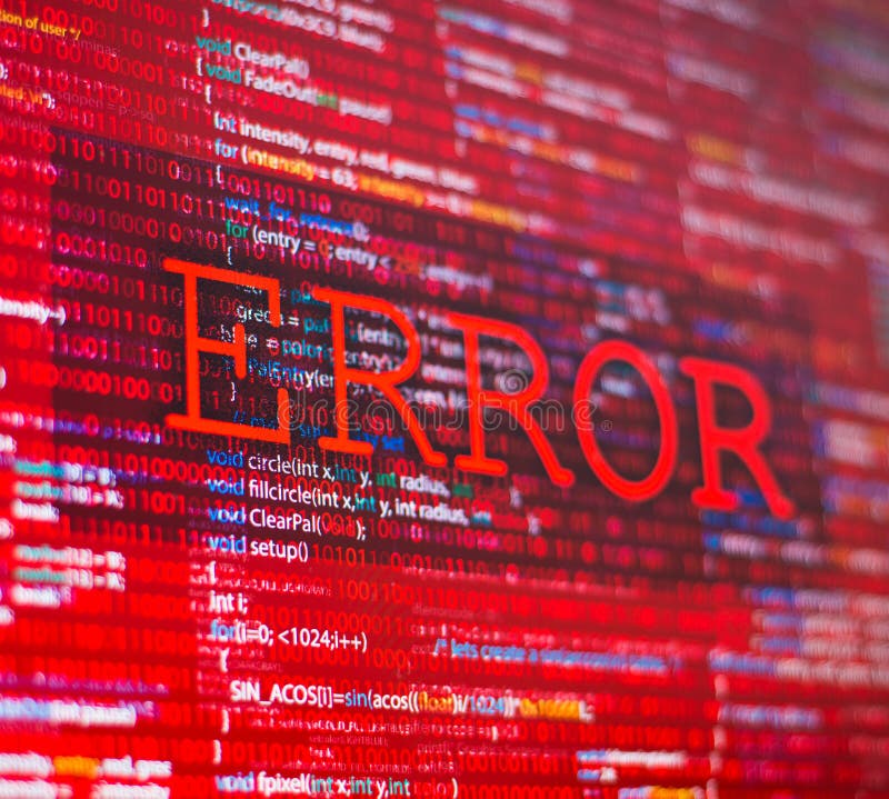 Erreur image stock. Image du matrice, accident, cyberespace - 53789133
