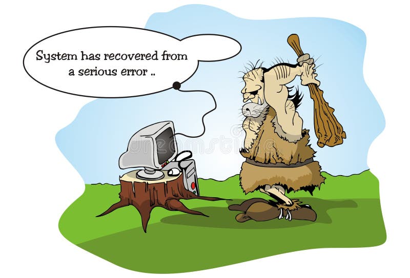 Caveman Technology Stock Illustrations – 624 Caveman Technology Stock ...