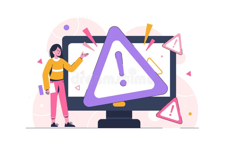 Caution Presentation Template Stock Illustrations – 859 Caution ...
