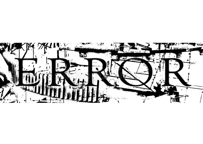 Error stock illustration. Illustration of malfunction, miss - 594065