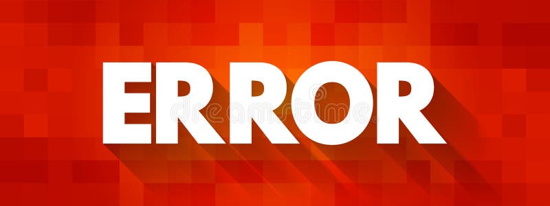 Error Act Stock Illustrations – 319 Error Act Stock Illustrations ...