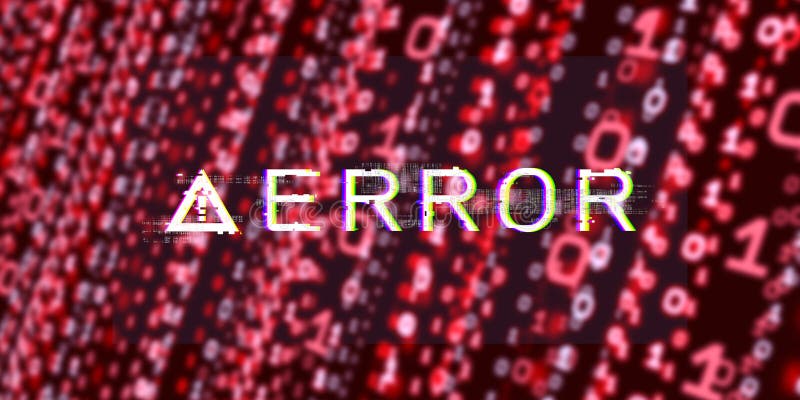 Error Binary Code Computer Virus Binary Data Computer Hacking Digital Binary Information Screen 0027