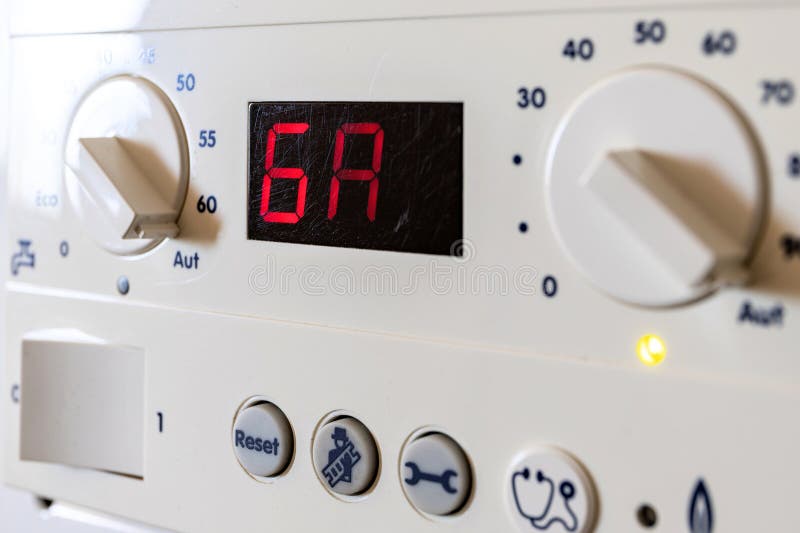 Heating error stock image. Image of substitute, unit - 380475945
