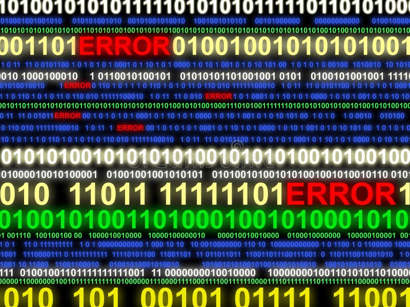 Binary code error stock image. Image of programming, trouble - 11333859 Binary code error stock image. Image of programming, trouble - 11333859