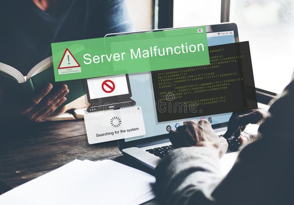 Error Disconnect Caution Inaccesible AbEnd Concept Stock Photo - Image ...