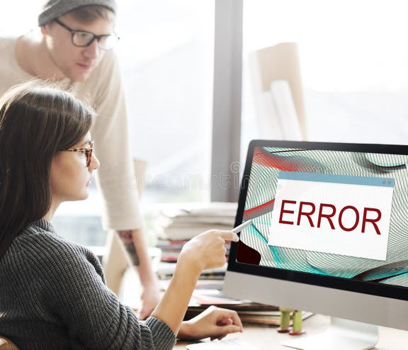 Error Disconnect Warning Failure AbEnd Concept Stock Image - Image of ...